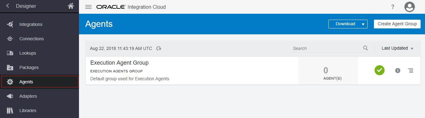 Download and Run Connectivity Agent OIC - TechSupper