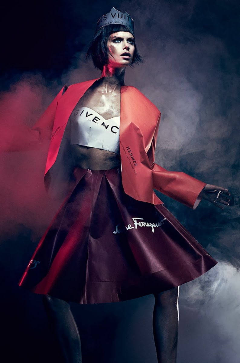 Heroine Chic ~ Pamela Bernier for Fashion Magazine - Corinna B's World