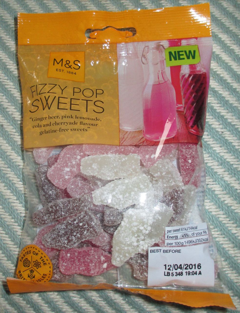 FOODSTUFF FINDS: Fizzy Pop Sweets (Marks and Spencer's) [By @SpectreUK]