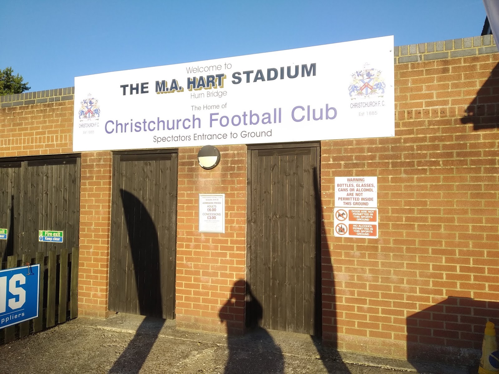The Wycombe Wanderer: Christchurch FC - Hurn Bridge