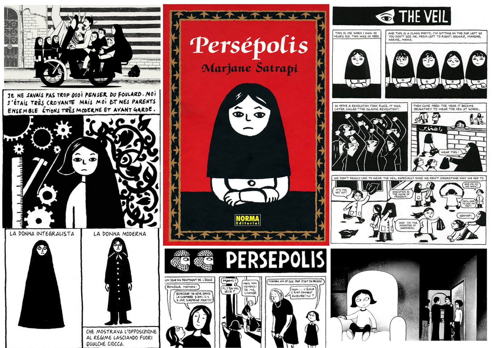 El Caleidoscopio: El maravilloso mundo del cómic: Persépolis