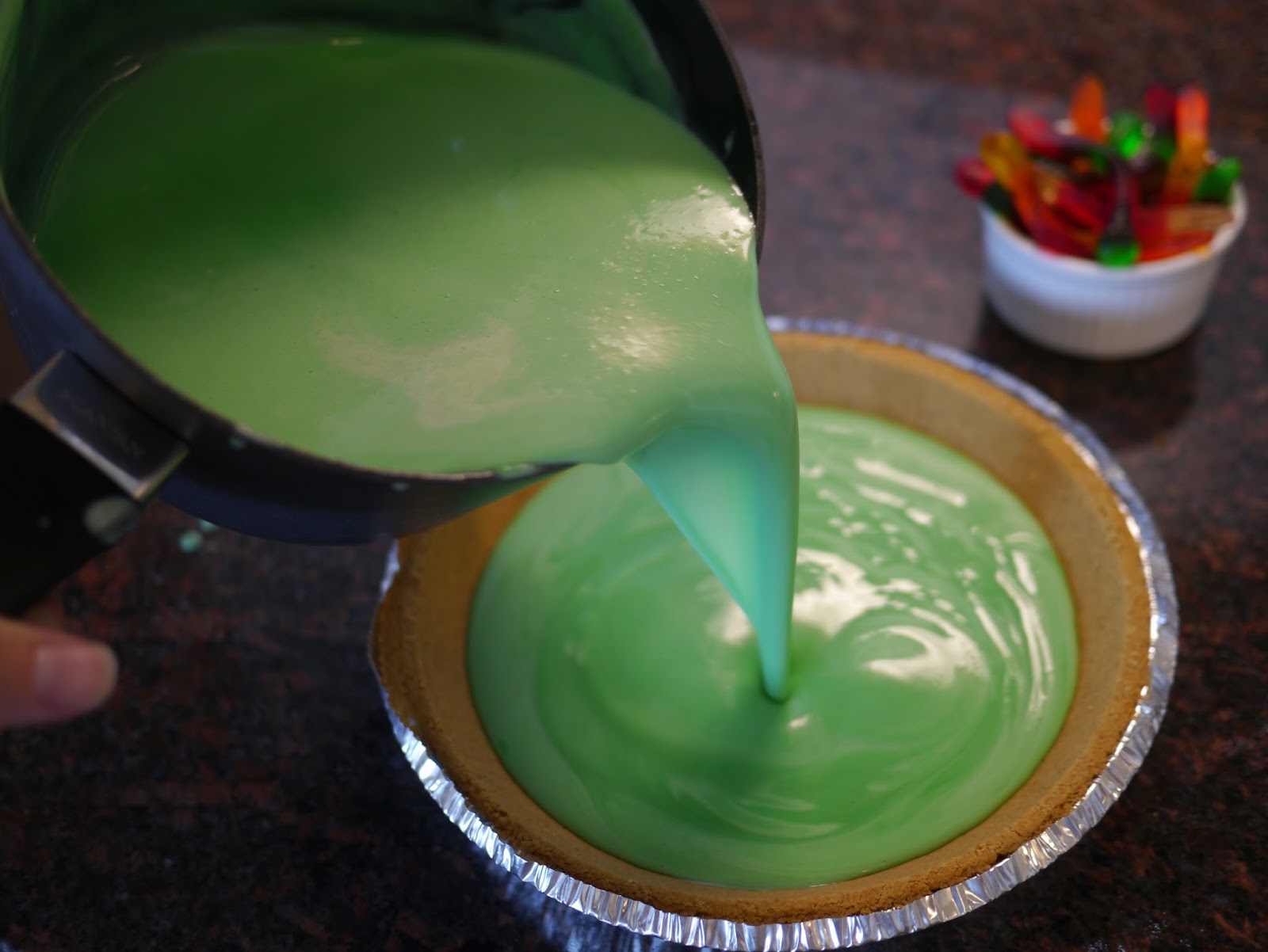Little Hiccups: Cooking with Kids: Slime Pie
