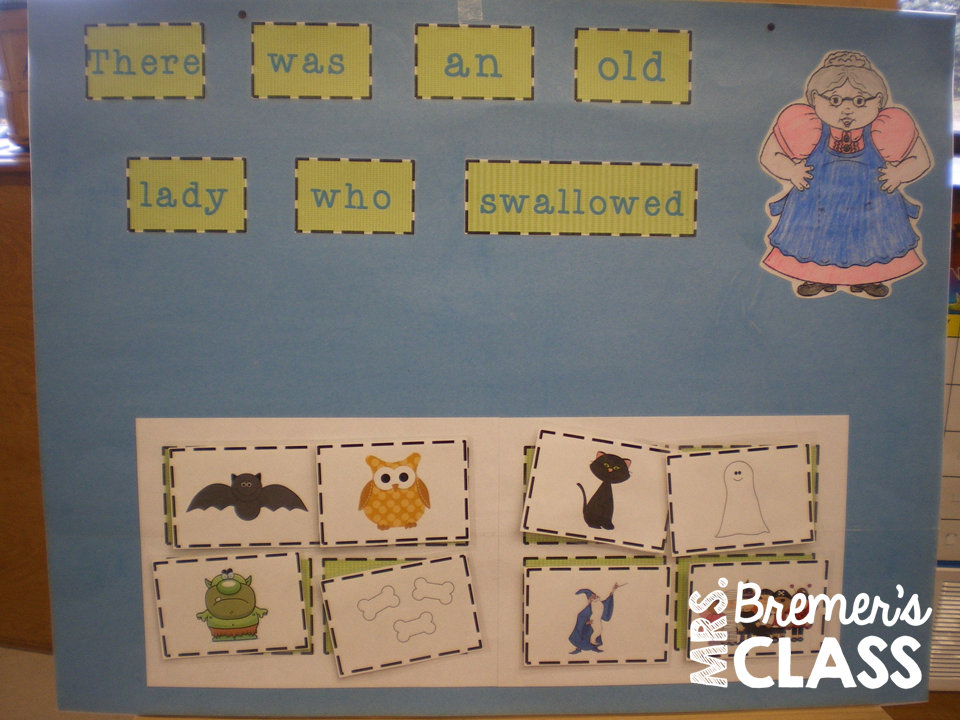 Sequencing With Pete the Cat and the Old Lady Who Swallowed... | Mrs ...