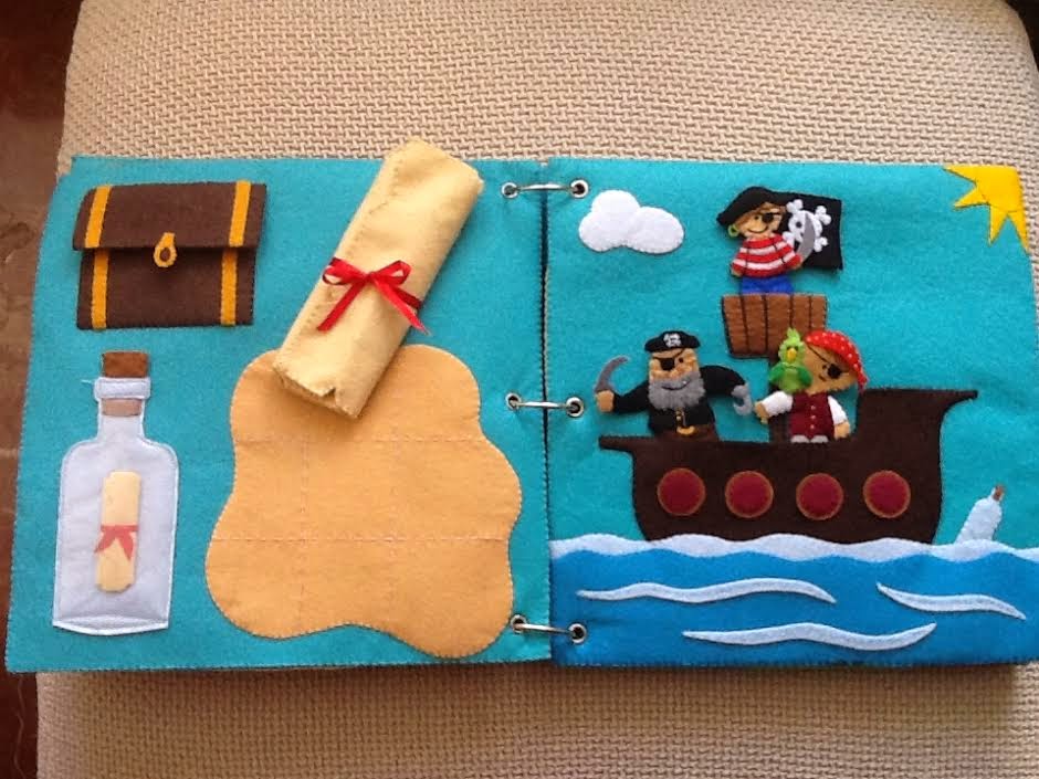 Agariguyi | Complementos de fieltro: QUIETBOOK " EL MAR " LIBRO DE ...