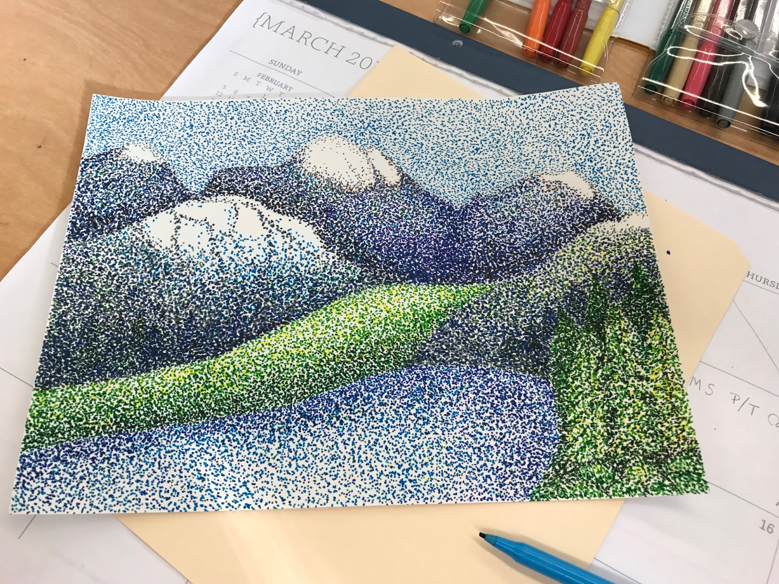 I Heart Art: POINTILLISM