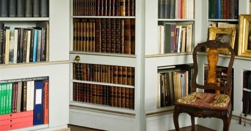 Content in a Cottage: Secret Door in A Home Library