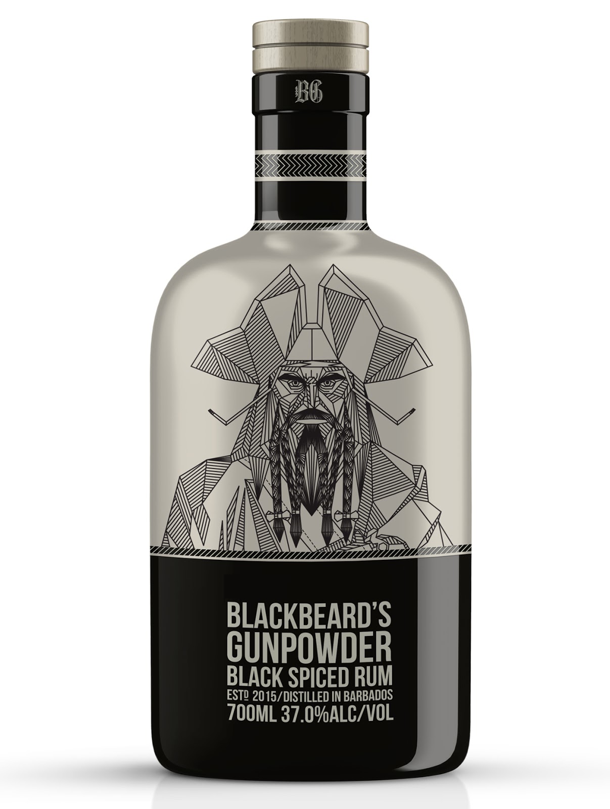 Blackbeard’s Gunpowder Rum (Concept) – Packaging Of The World