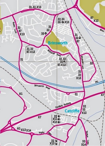 Public Transport Experience: Reconciliation in Rotherham : Revised Routes.