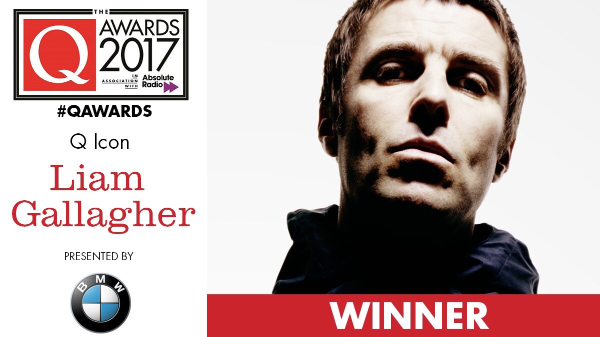 Liam Gallagher Wins The Q Icon Award At The Q Awards - Latest Oasis ...