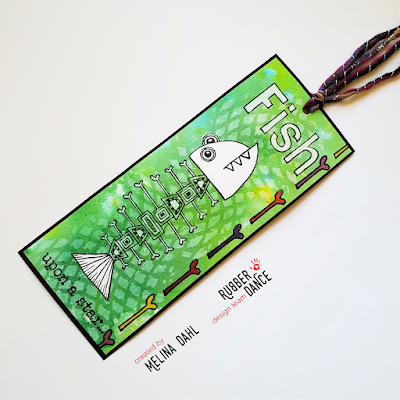 Tutorial Tuesday, quirky bookmark with video tutorial by Melina