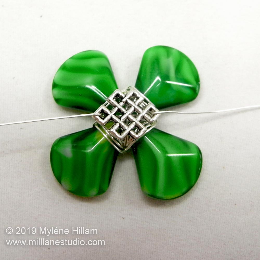 Lucky Shamrock Bracelet | Mill Lane Studio