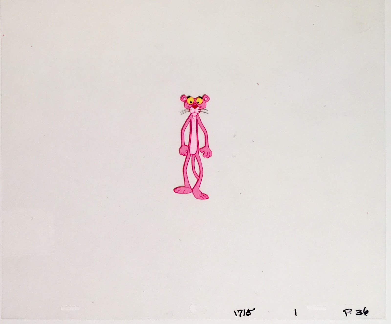 Animation Collection: Original Production Animation Cel of The Pink ...