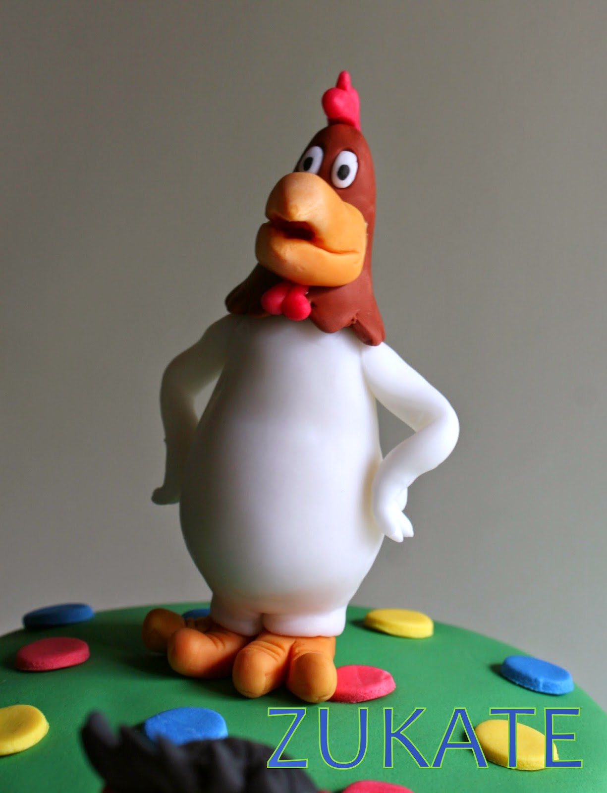 TORTA DEL GALLO CLAUDIO Y JAKE EL PIRATA | ZUKATE