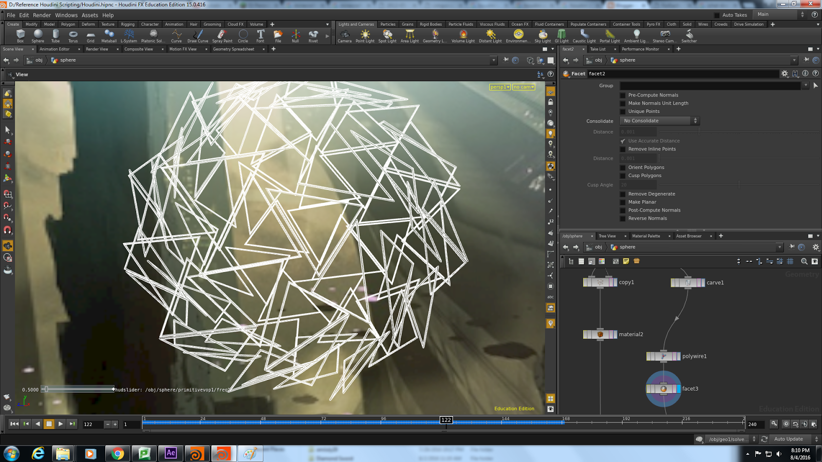 Houdini Pattern Animation