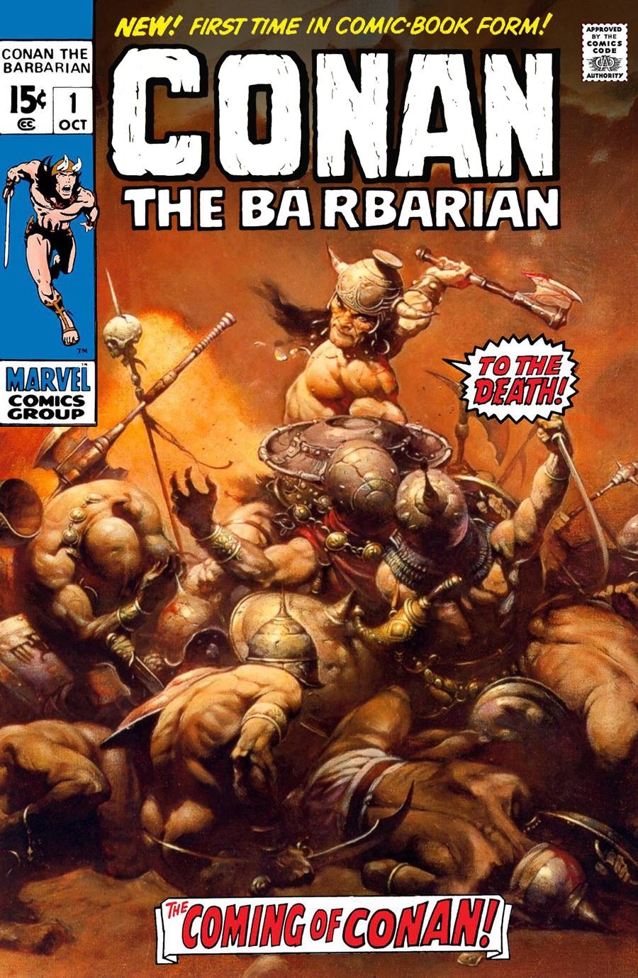 Frazetta Conan Covers