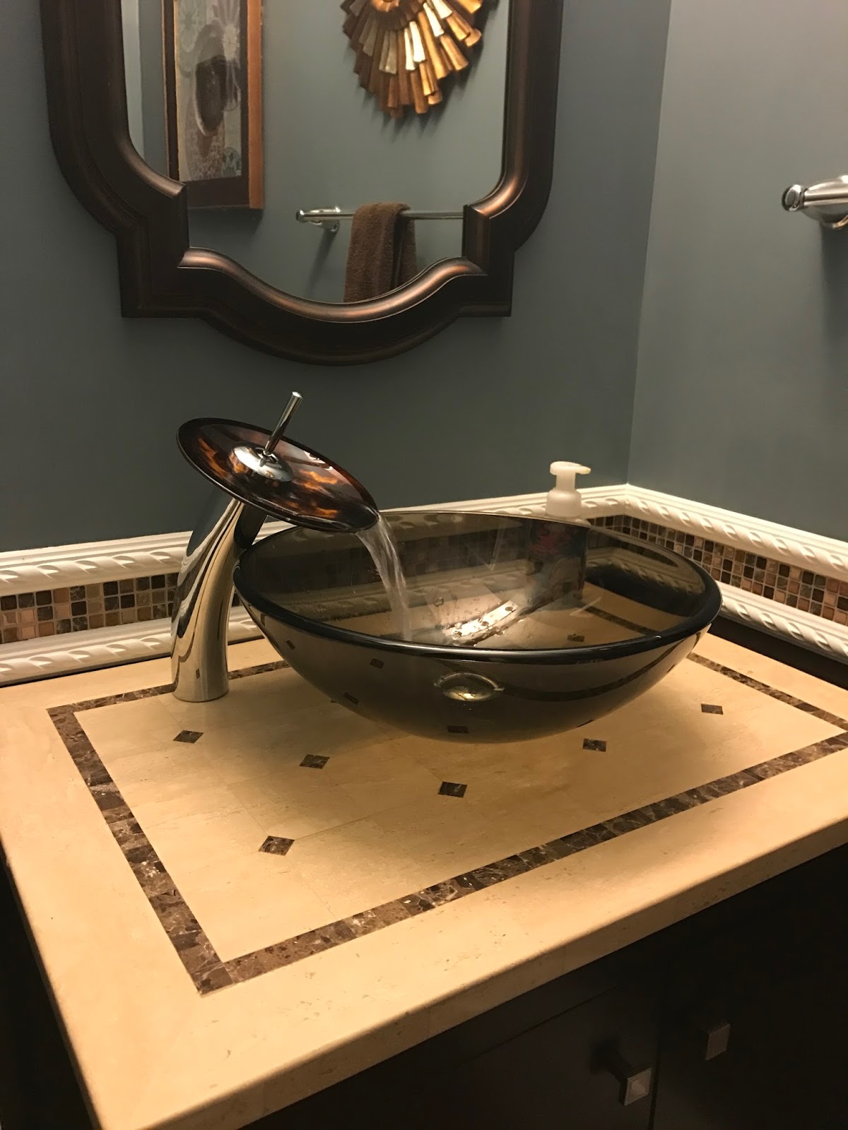 Ryan Homes Venice Customization: Powder room progress