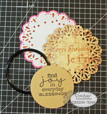 Joy Notepad by Gloria Stengel - Couture Creations