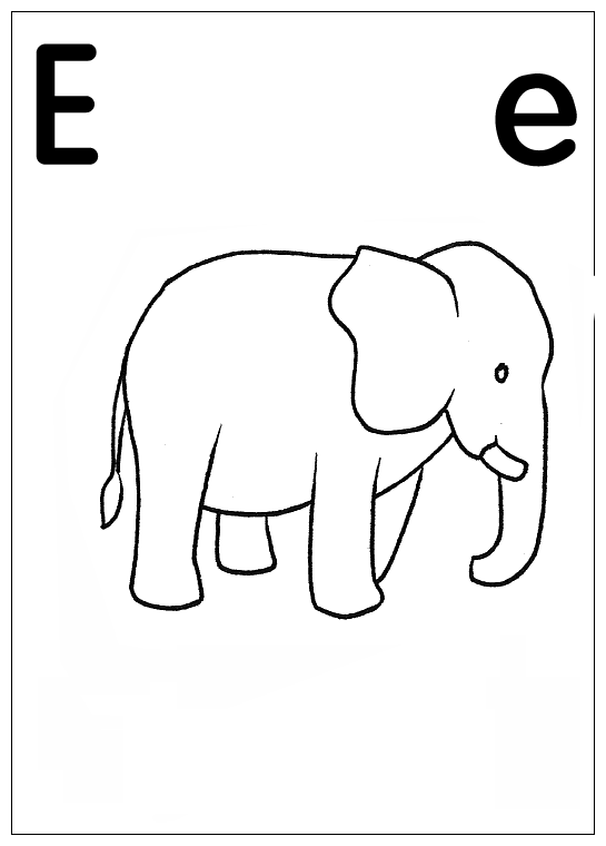 Aprende Brincando: Pinta - Letra E