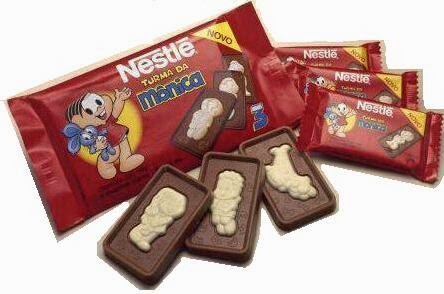 CHOCOLATE TURMA DA MÔNICA NESTLÉ - Sucesso na década de 1990