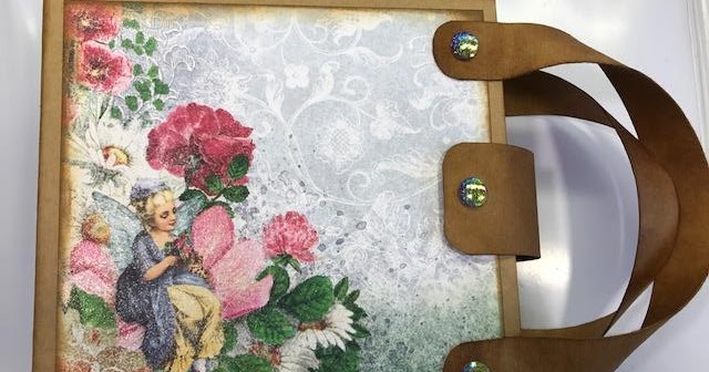 SCRAPBOOKING WITH M.E.: Purse Mini Album