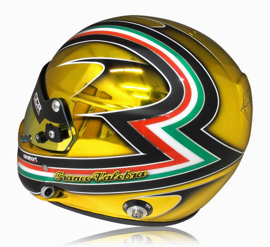 Racing Helmets Garage: Stilo ST4-GTW F.Valobra 2014 by Censport Graphics