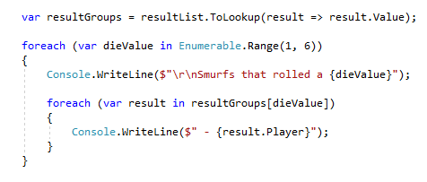 The Coding Swede: "ToLookup" to the rescue when "GroupBy" or ...