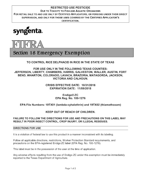 Upper Coast IPM: Stalk Destruction and Section 18