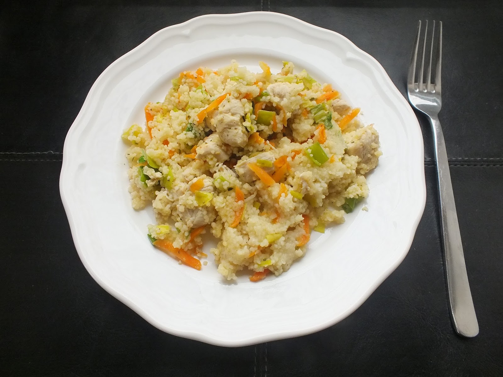 Pietų stalas: Kuskusas su vištiena ir daržovėmis