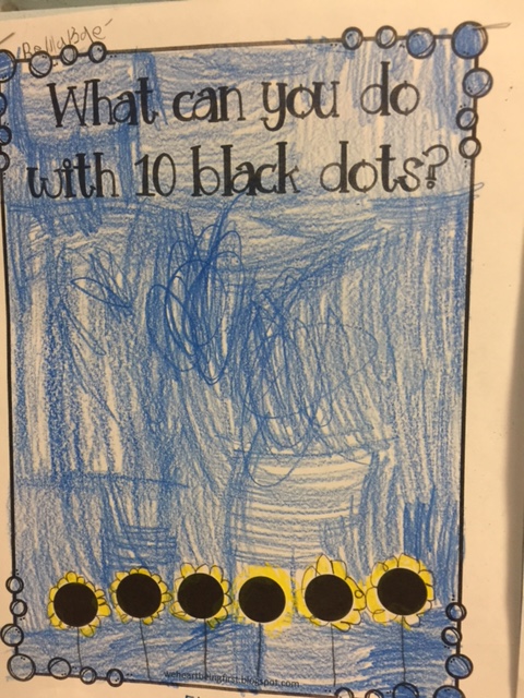 We Heart Being First!: Ten Black Dots Book Extension