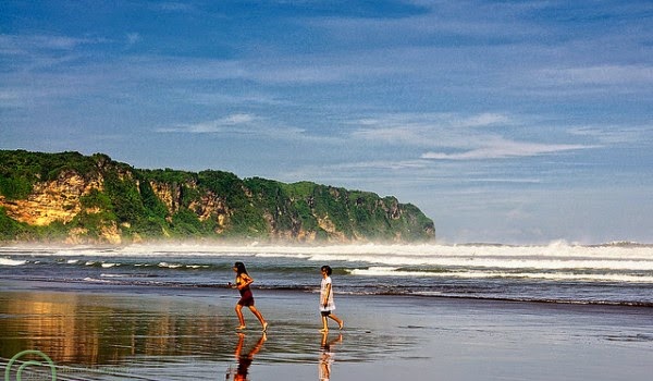 Indonesia Beauty Place: Parangtritis Beach, Yogyakarta