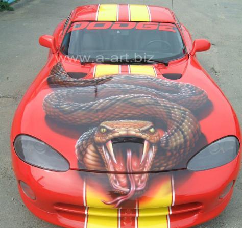 Check It Out !!: Kendaran Dengan Motif Ular Yang Keren!!!