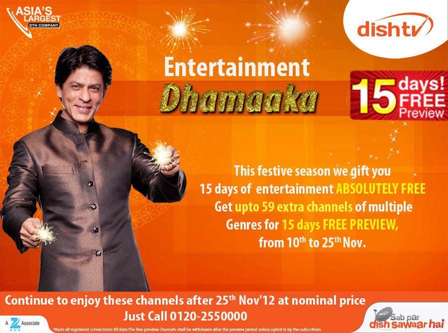 Team SRK: Dish TV ads
