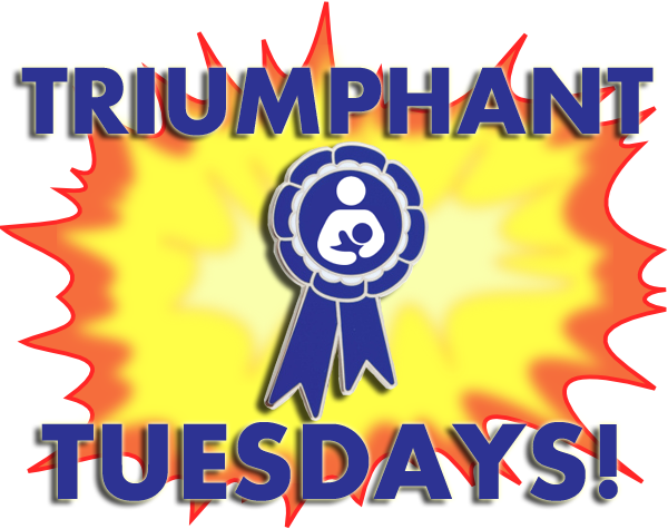 Triumphant Tuesday - Breastfeeding A Baby With Cows Milk Protein Allergy