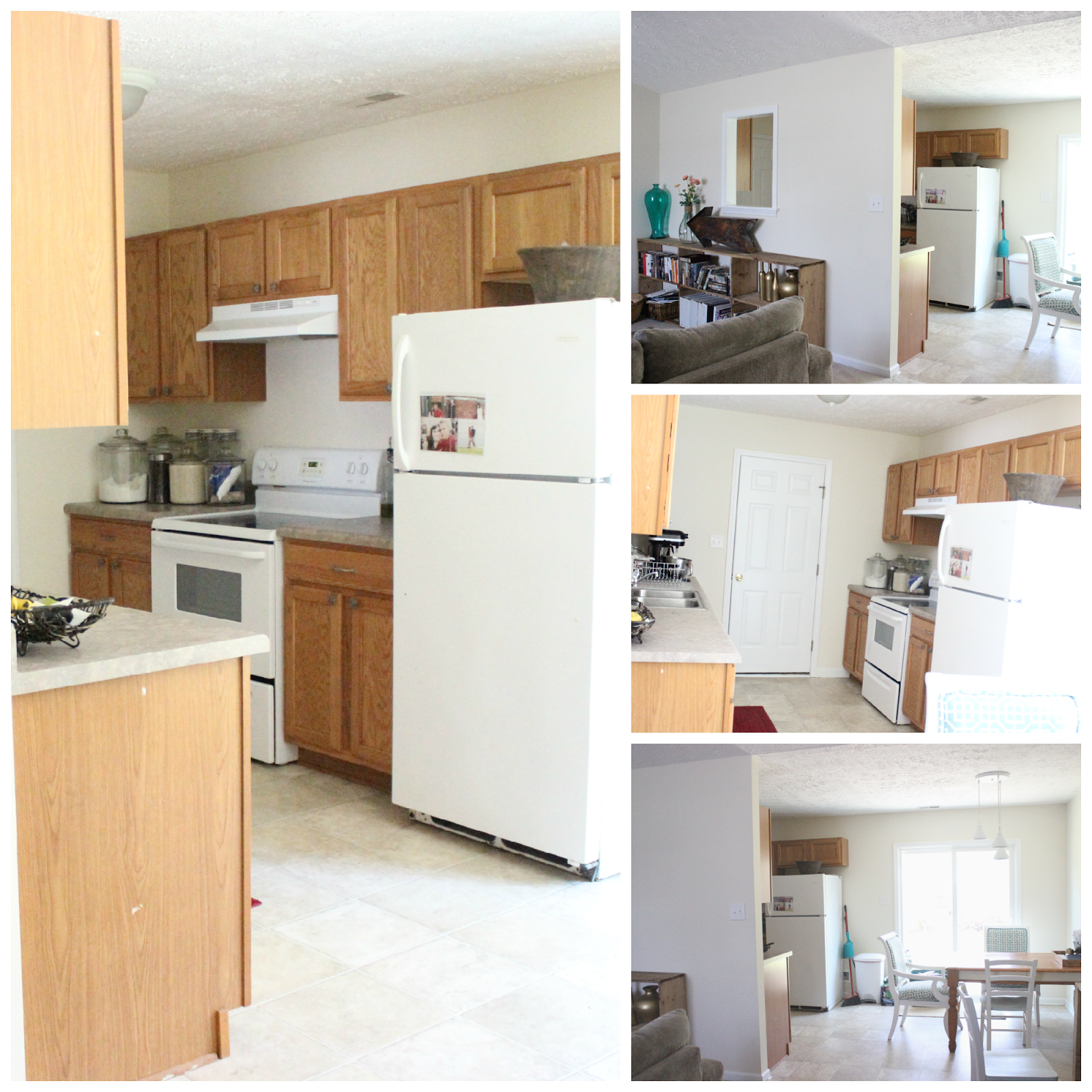 Our DIY Kitchen Remodel, Pinterest Style! | We Lived Happily Ever After