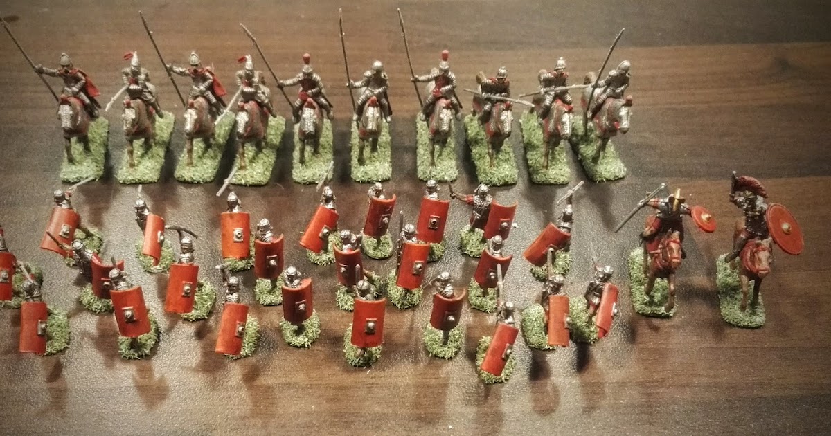 Bloodbeard's Garage: Roman RISK: Red and yellow legions - half of them