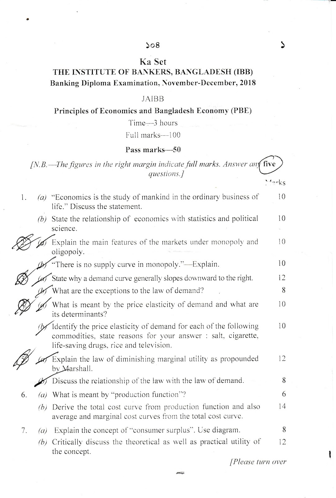 IBB Banking Diploma Examination