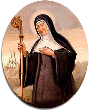 Oranti di strada: Santa Metilde di Hackeborn, biografia breve