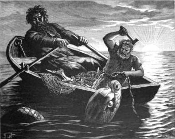 Hella, the Viking: Thor y la caldera del gigante Hymir