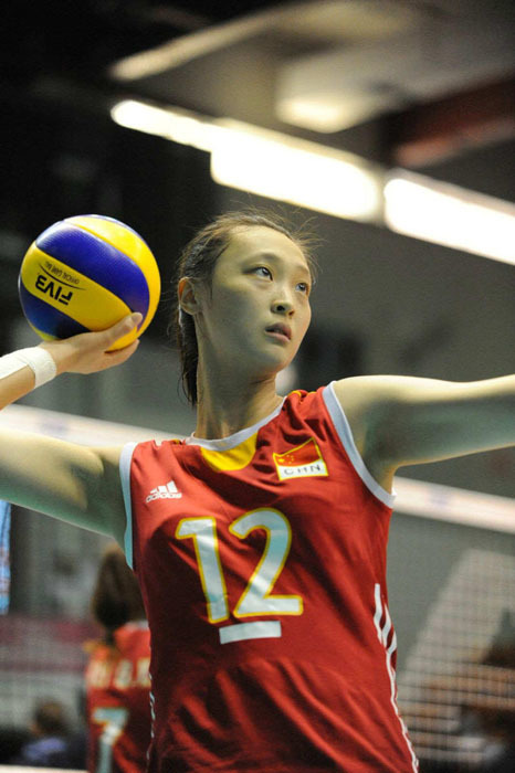 Volleyball:วอลเลย์บอลที่รัก: Hui Ruoqi: beautiful volleyball player of ...