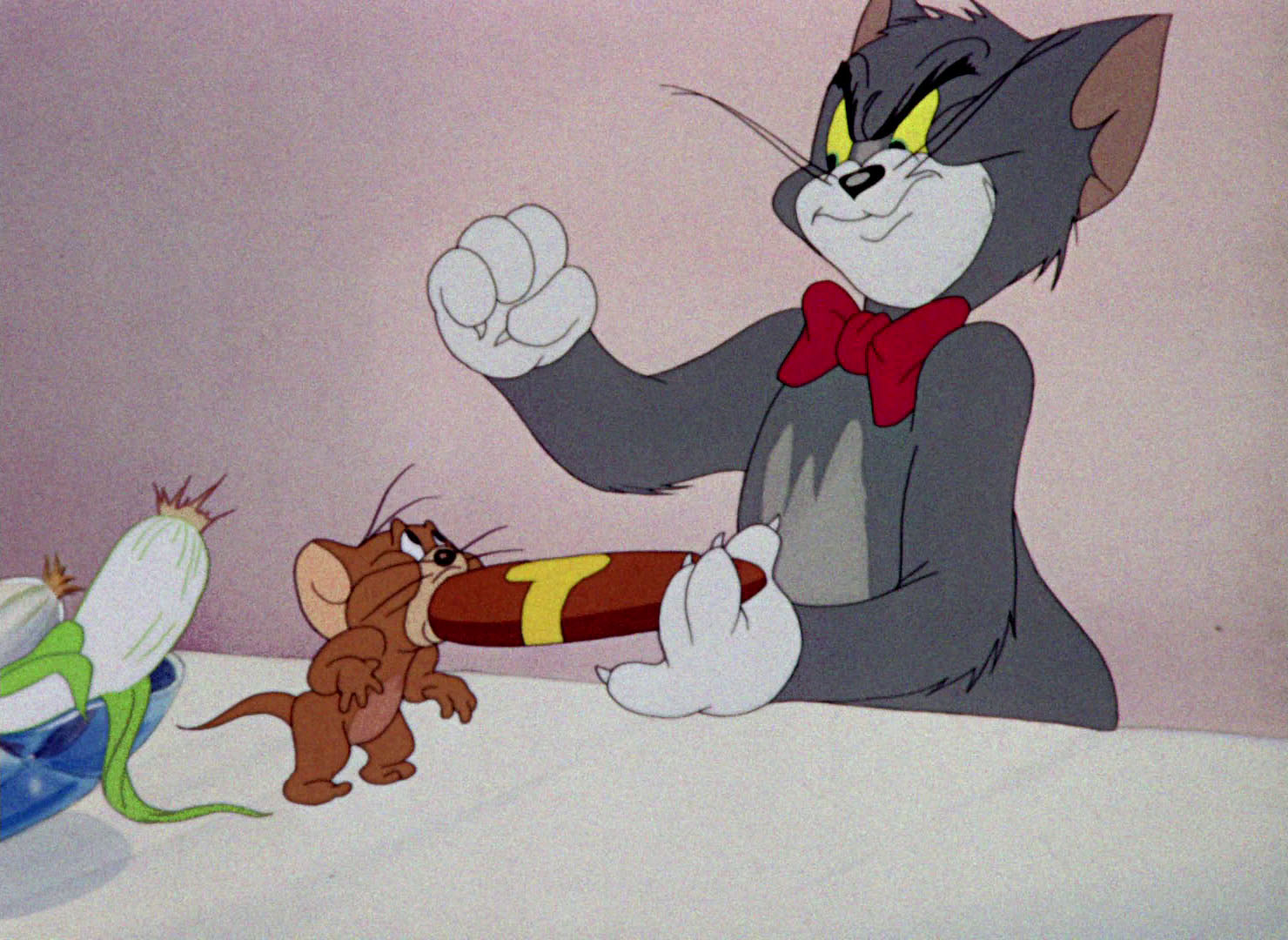 Tom & Jerry Pictures: "The Mouse Comes to Dinner"