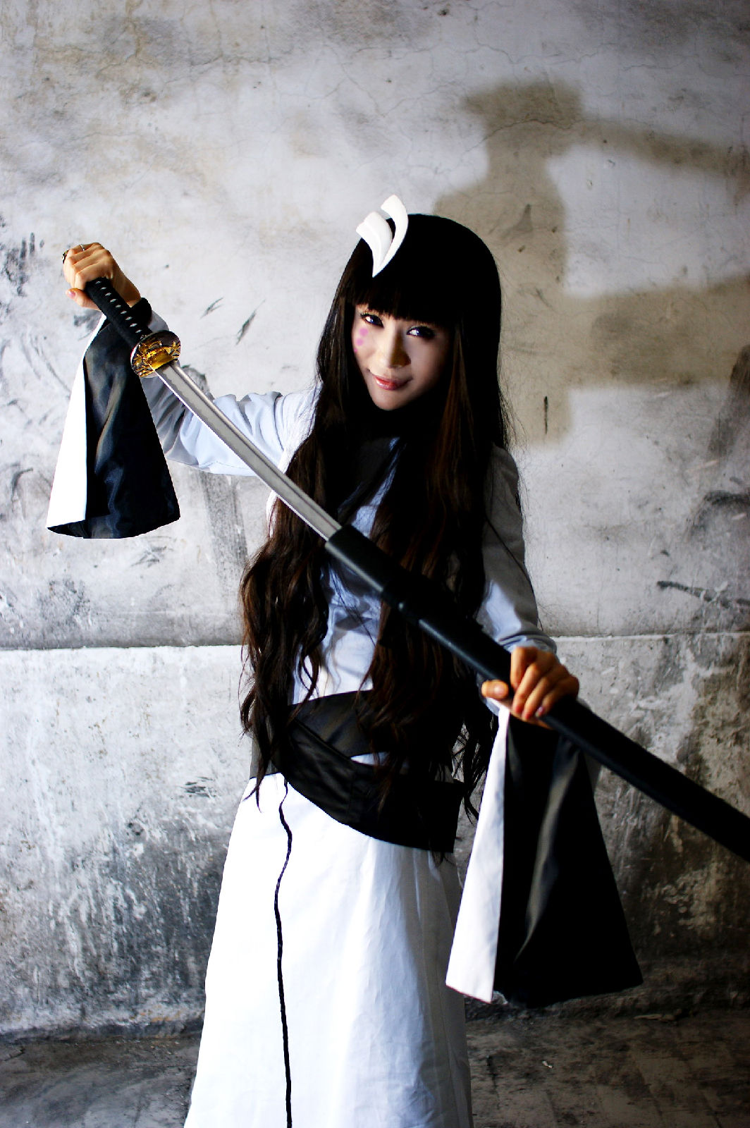Bleach Cosplay Costumes: Beautiful Bleach 56th Arrancar Sun-Sun Cosplay