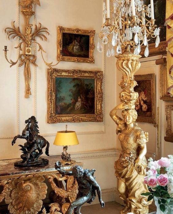 Eye For Design: Torchères.......Elegant Old World Lighting