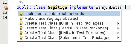 Contoh Penerapan Interface di Pemrograman Java