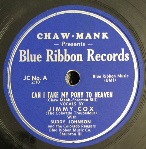 Elk Bugles: Jimmy Cox