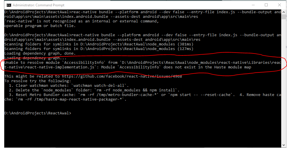 Membuat Projek React-Native menggunakan Device Android di Windows Membuat Projek React-Native menggunakan Device Android di Windows