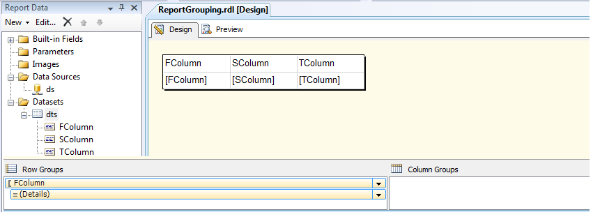 Code Assistance: How to toggle visibility of row group in SSRS?.