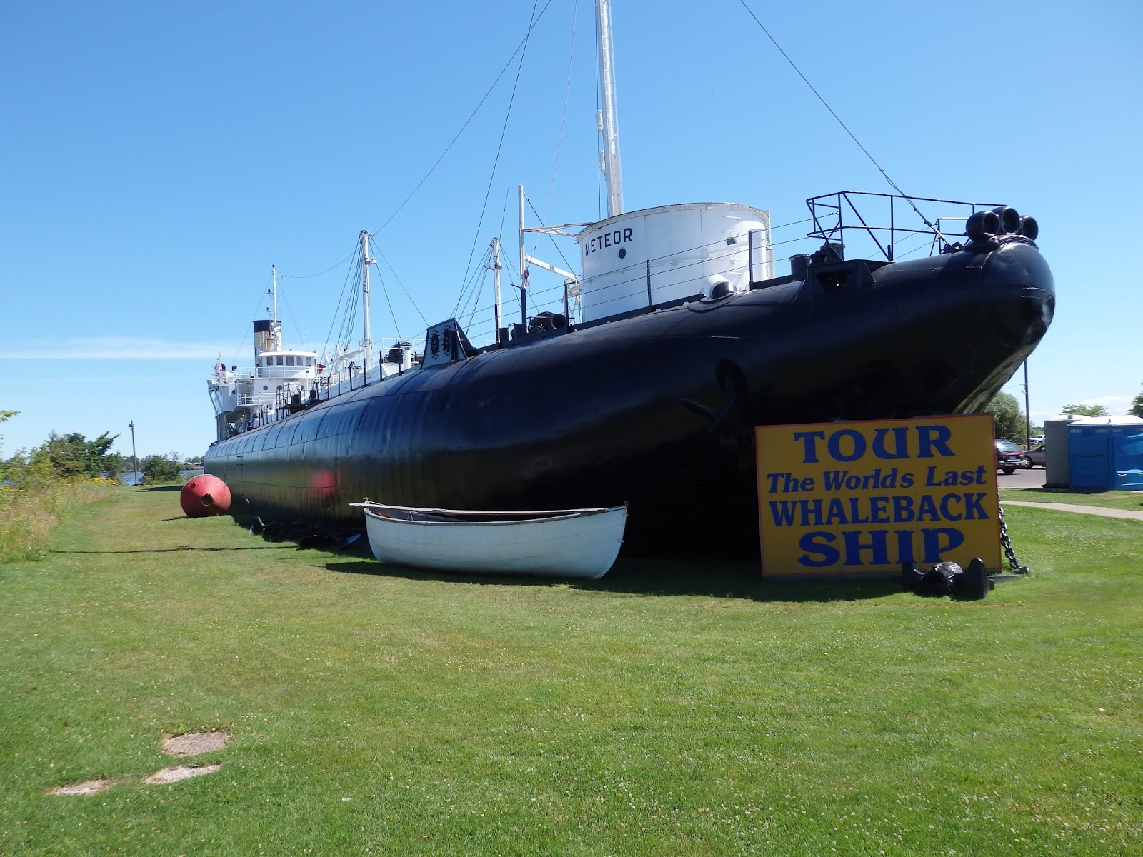 2 On the Road: SS Meteor Whaleback Ship