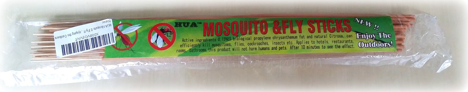 Temporary Waffle: HUA Mosquito & Fly Repellent Incense Sticks