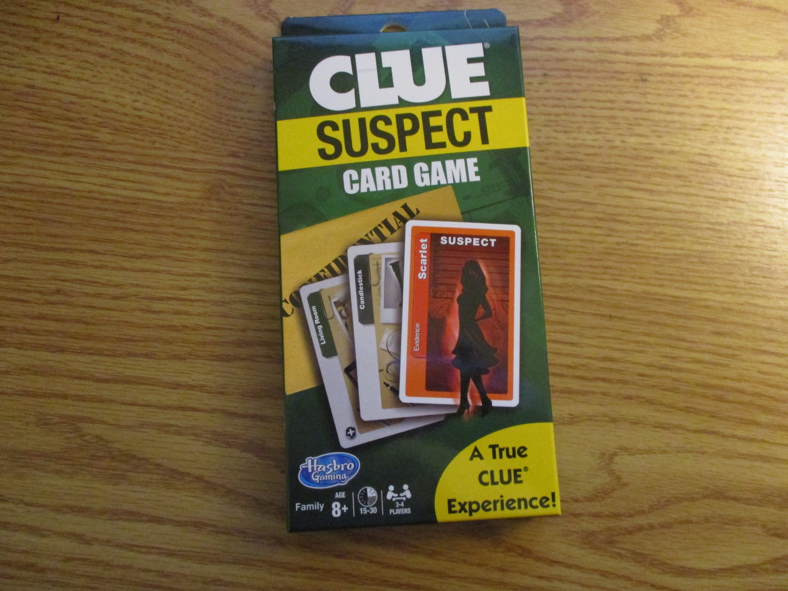 Missy's Product Reviews : Clue Suspect Card Game From Winning Moves ...