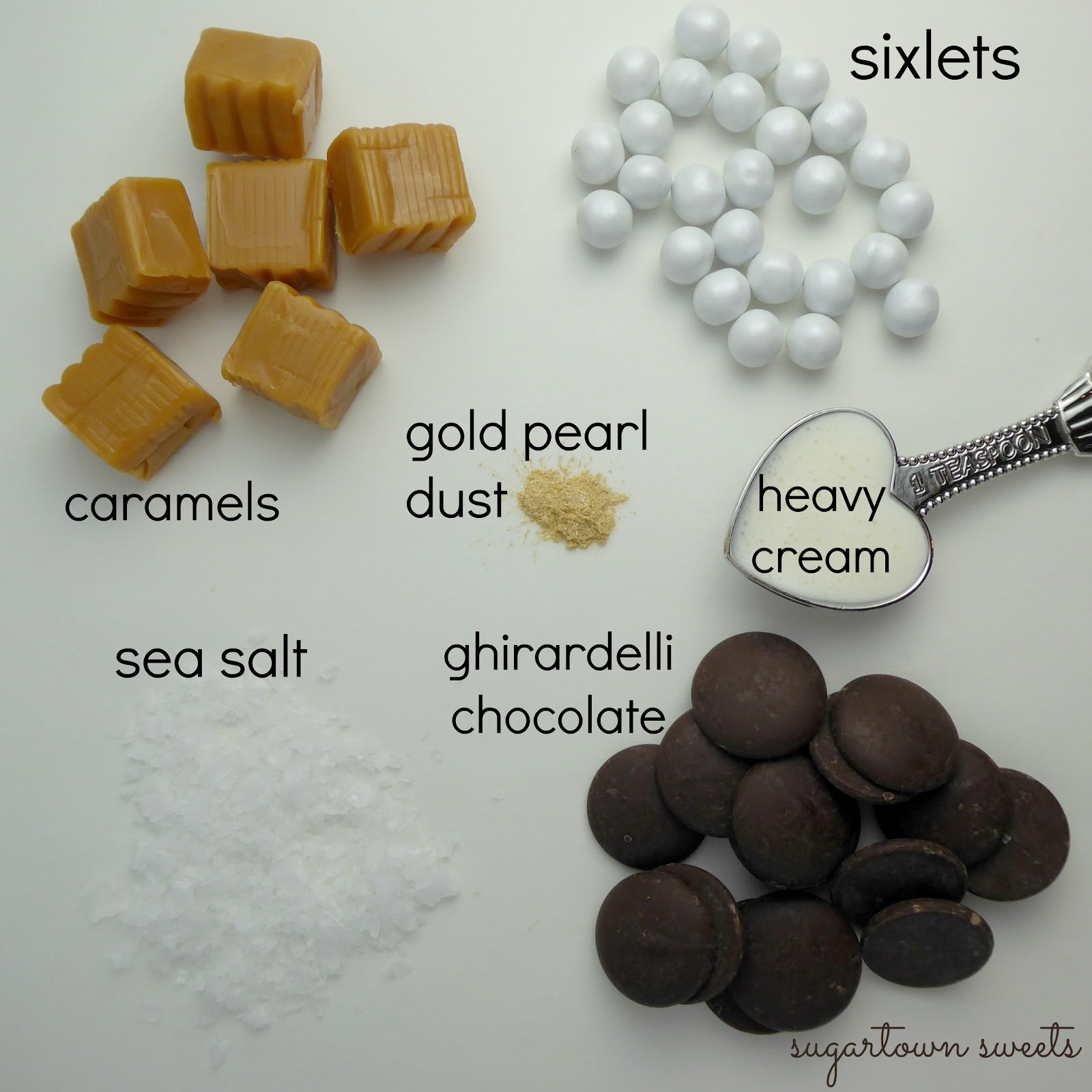 Sugartown Sweets: Caramel Filled Chocolate Clam Shells With Candy Pearls